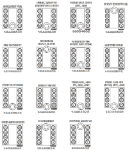 Common V8 Firing Orders, Distributor Locations and Rotation Directions