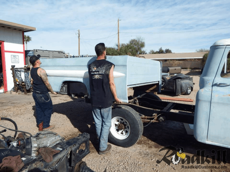 1959 GMC 4X4 Truck Gets 4th Gen B-Body Chassis Swap