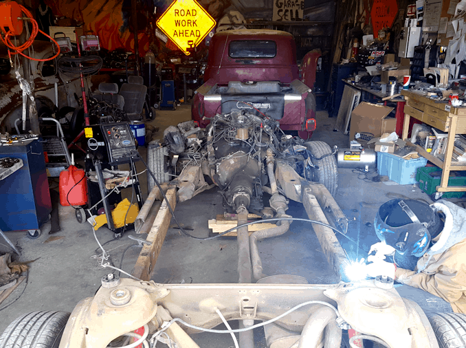 1951 GMC/Chevrolet Resto Mod Chassis Swap