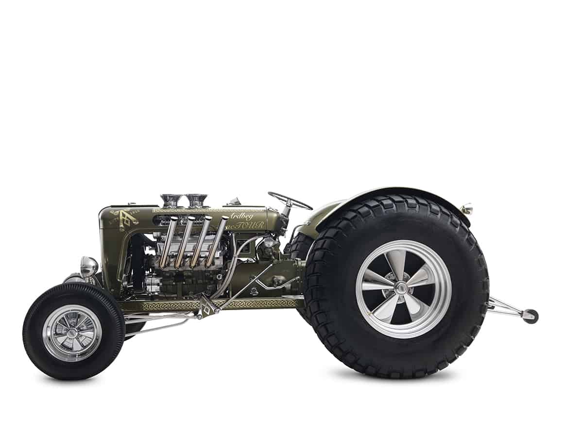 The Ardbeg Islay Single Malt Scotch Whisky Hot Rod Tractor