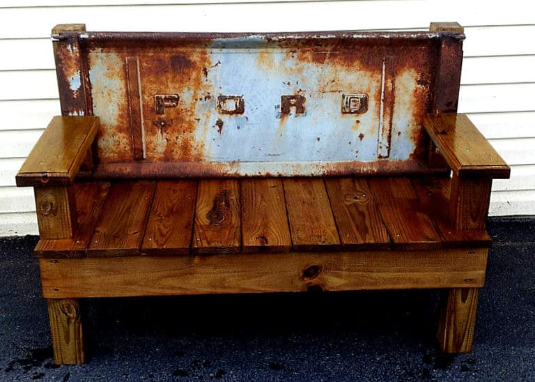 Spare Tailgate? How To Make a Tailgate Bench