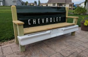 Spare Tailgate? How To Make a Tailgate Bench