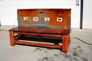 Spare Tailgate? How To Make a Tailgate Bench