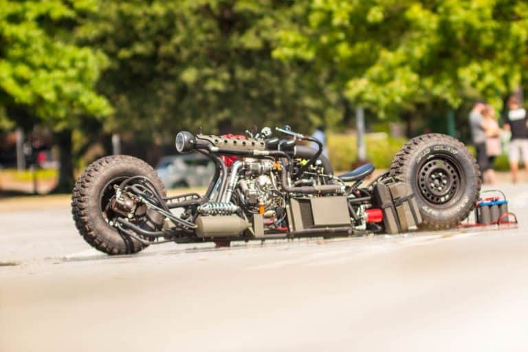 This Diesel Motorcycle is Built from Everything... Even the Kitchen Sink