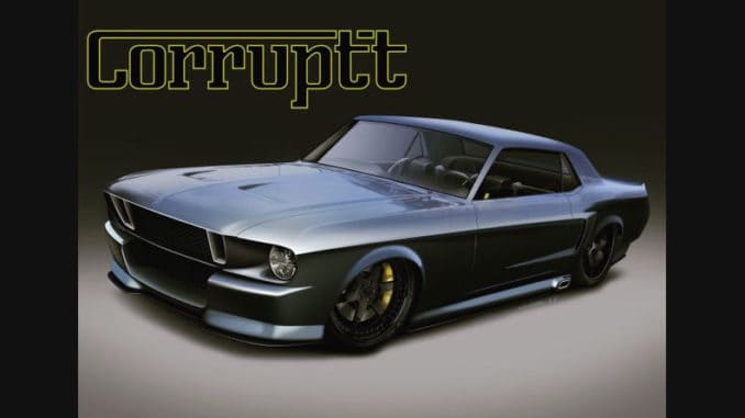 CORRUPTT ~ Ferrari Twin Turbo Powered 1968 Ford Mustang Build