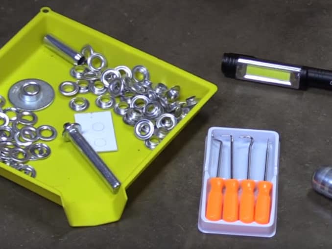 Dashboard Punch: Harbor Freight Knockout Hole Punch and Die Set