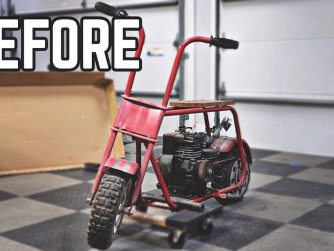 Mini Bike Mayhem! Taco Mini Bikes Custom Hot Rod Bike