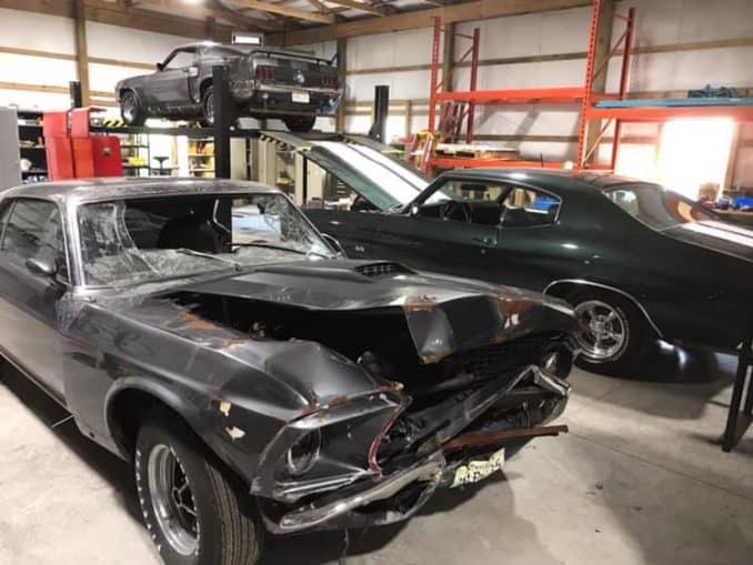John Wick Movie Cars ~ 1970 Chevelle SS + Two Mustangs