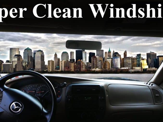 How To Remove Glass Scratches and Windshield Wiper Marks