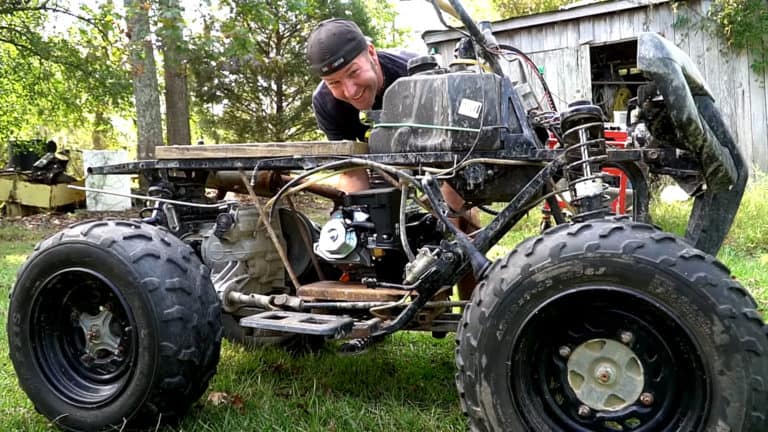 Rat Rod Quad ~ Predator 420cc Powered ATV