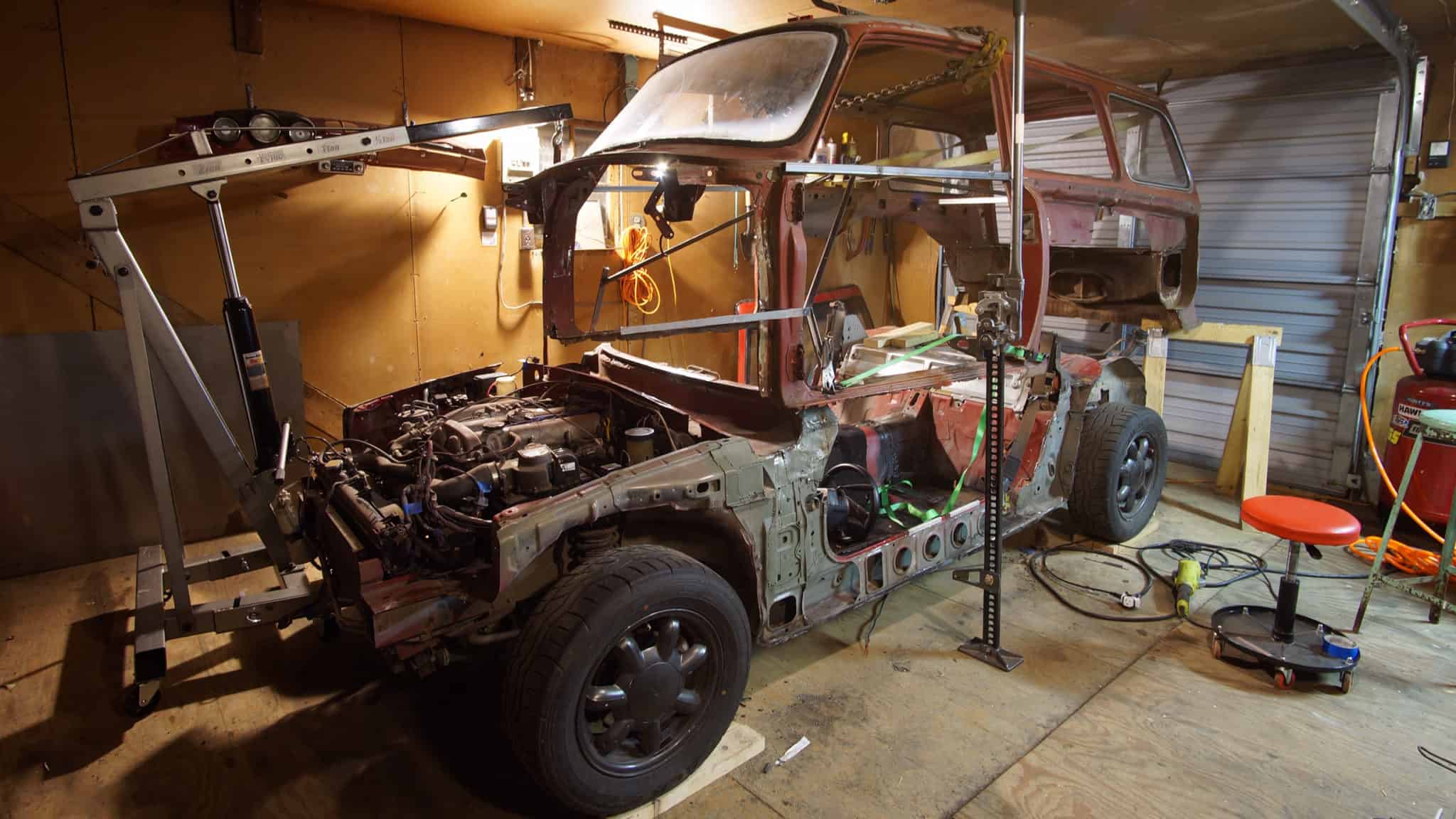 Frankenwagon ~ 1967 VW Type3 Gets Mazda MX-5 Miata 'Chassis' Swap