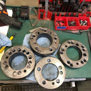 How To Re-Drill Axles/Brakes For Different Bolt Pattern Wheels