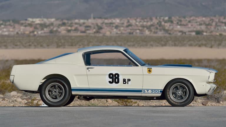 First Shelby GT350R, Ken Miles' Flying Mustang Sold for $3.85 Million