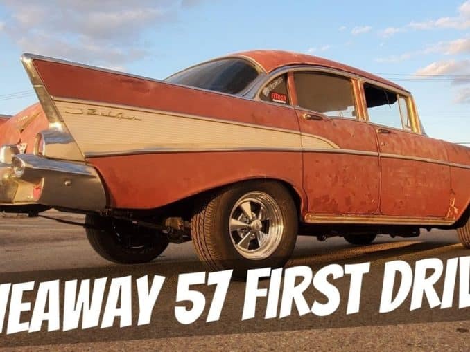 The Roadkill Crusher Impala Gets New Engine and Drag Strip Tested