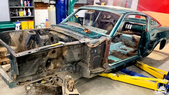 Acid Dip Process Explained ~ Acid Dipping a 1967 Mustang Fastback