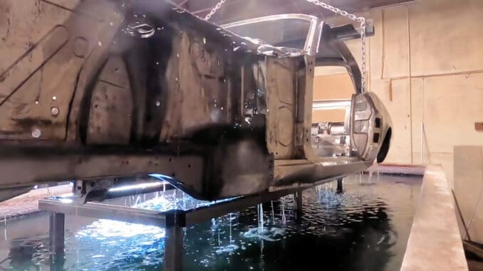 Acid Dip Process Explained ~ Acid Dipping a 1967 Mustang Fastback