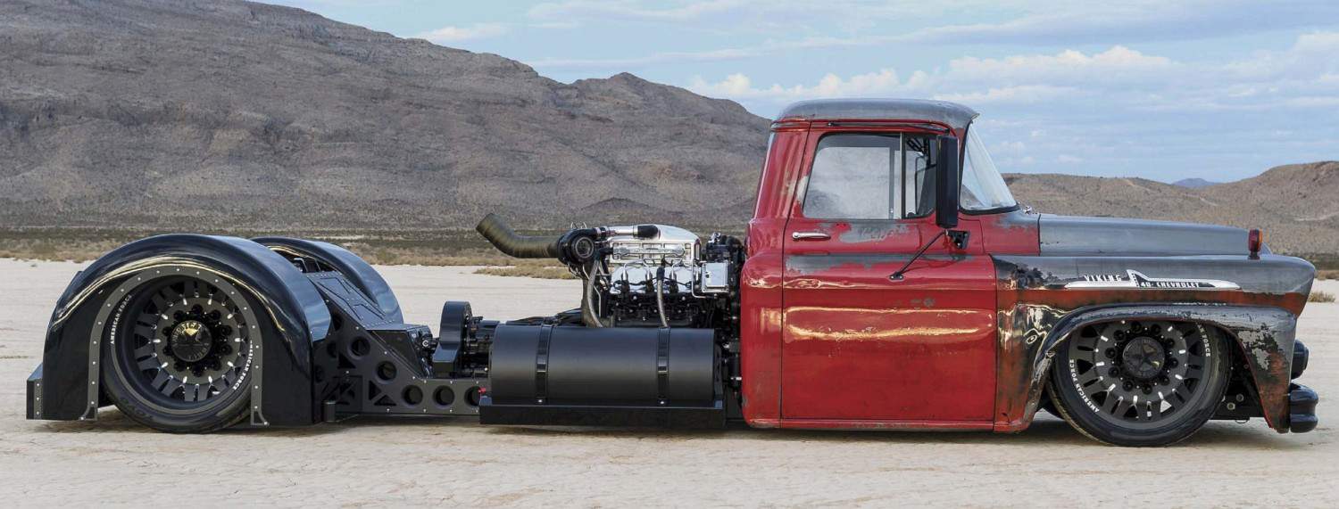 Demented ~ A 1958 Chevrolet Viking 40 Hot Rod Truck