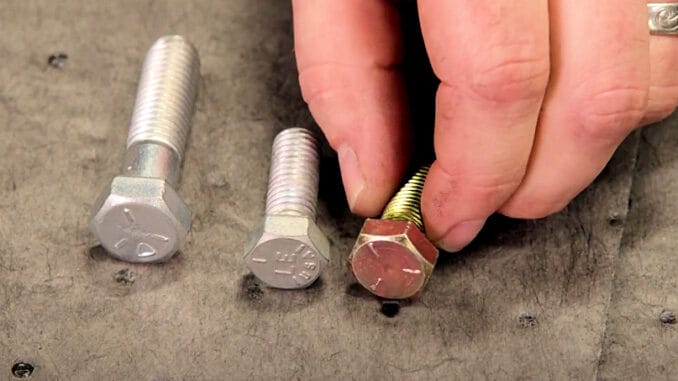How To Identify And Measure Bolts