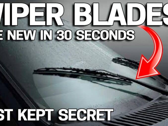 How To Remove Glass Scratches and Windshield Wiper Marks