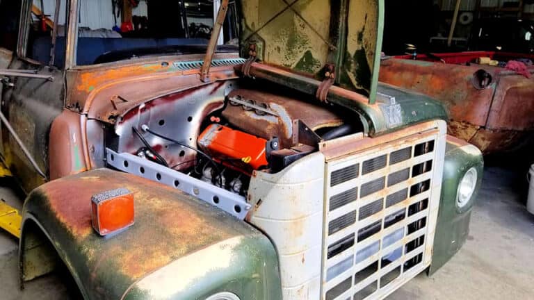 Backyard Built 1965 International Loadstar aka 'Rusty Nails'