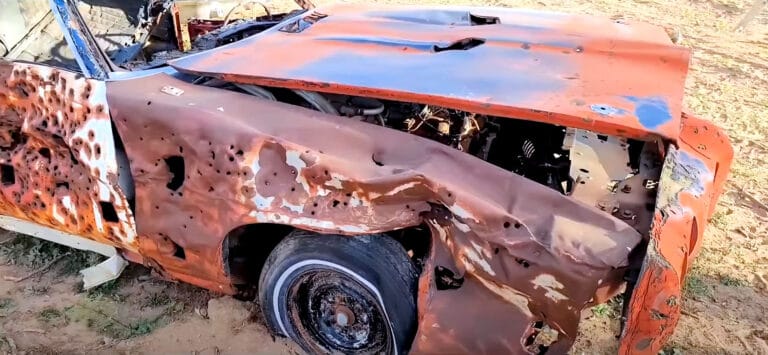 The Holey Goat ~ Wrecked 1970 Pontiac GTO Goes From Dead to Driving