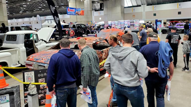 The Holey Goat '70 GTO Crashes Kansas City Autorama World of Wheels