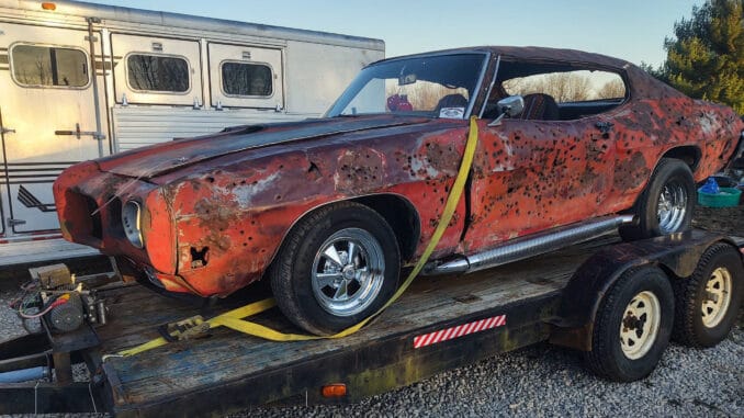 The Holey Goat ~ Wrecked 1970 Pontiac GTO Goes From Dead to Driving