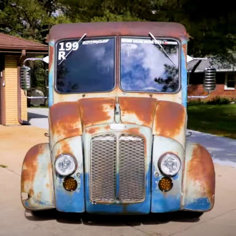 Twin Turbo 1963 Divco Milk Truck Goes 114mph