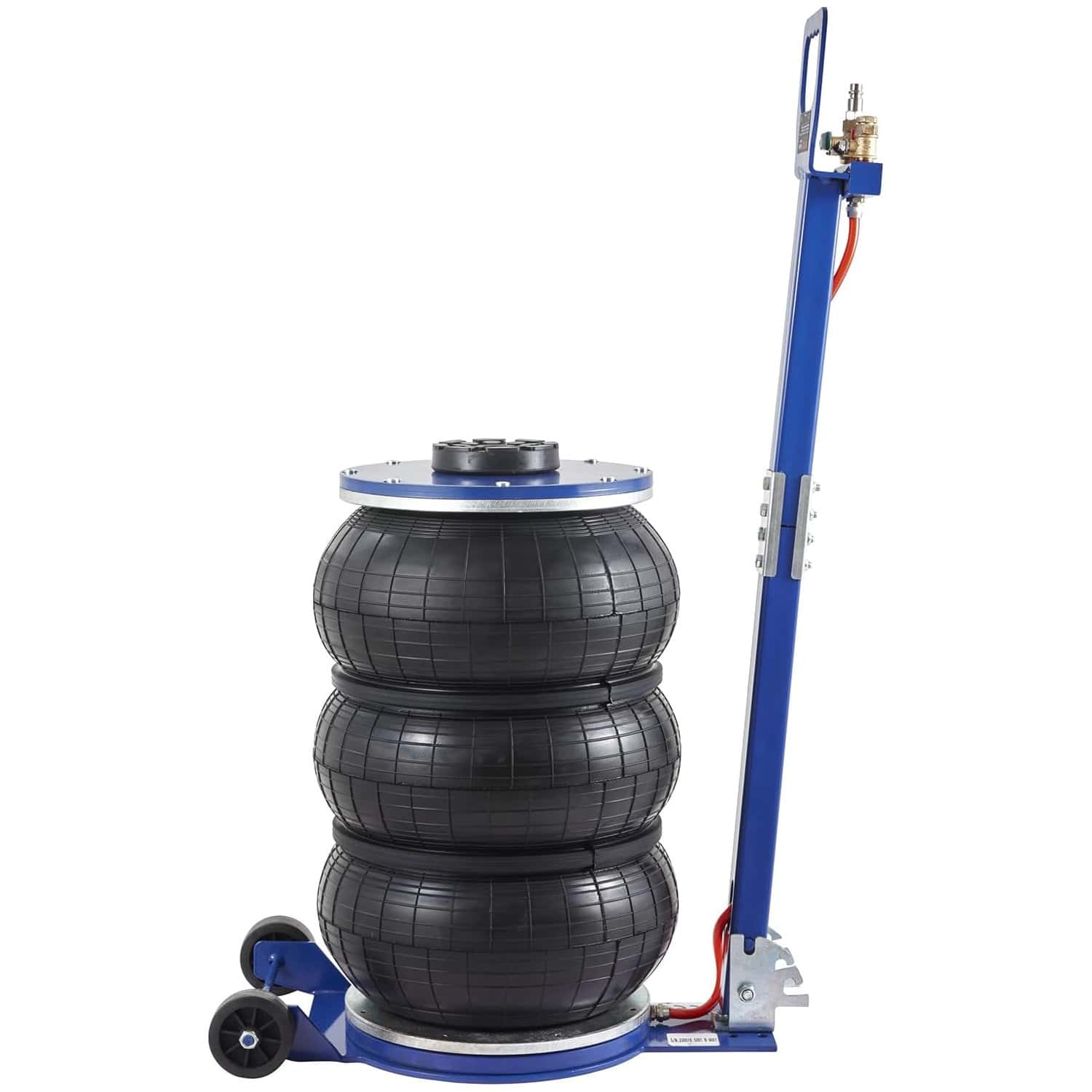 Effortless Vehicle Lifting with an Adjustable Long Handle Pneumatic Jack